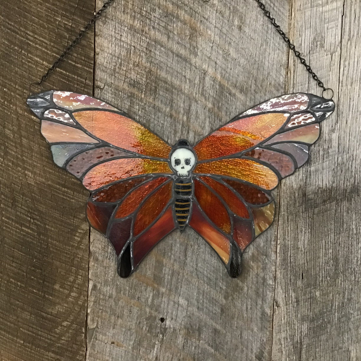 Death's-Head Monarch – Three Rivers Art Glass